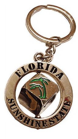Keychain Tropical Beach Assorted Colors Metal-Beach Hut Inc. All ...