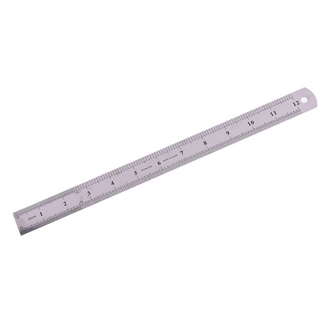 METAL RULER Stainless Steel Straight Edge Drawing Cutting Non Skid Back ...