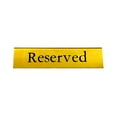 Gold Metal Tabletop Reserved Sign, by Way To Celebrate - Walmart.com