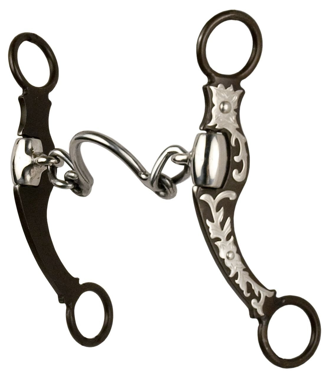 METALAB Floral Ported Chain Bit - 1 Count - Horse Bits - Floral Ported ...