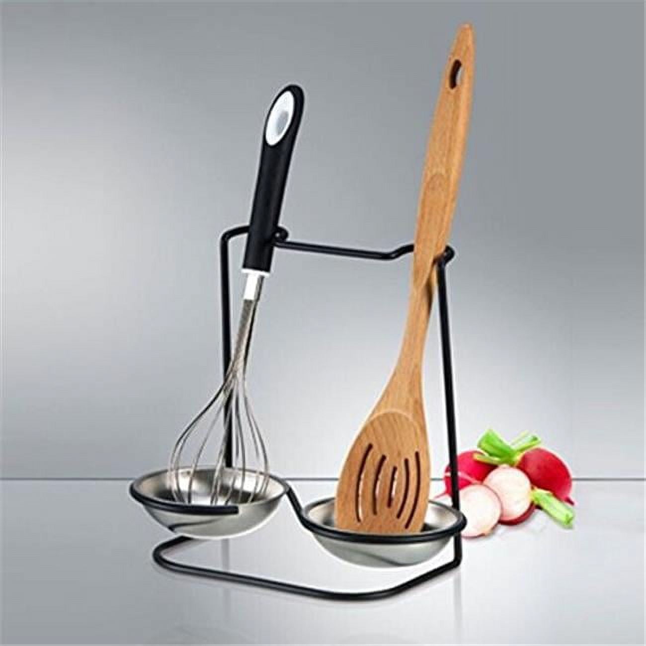 METALLA Stainless Steel Double Spoon Rest - Walmart.com