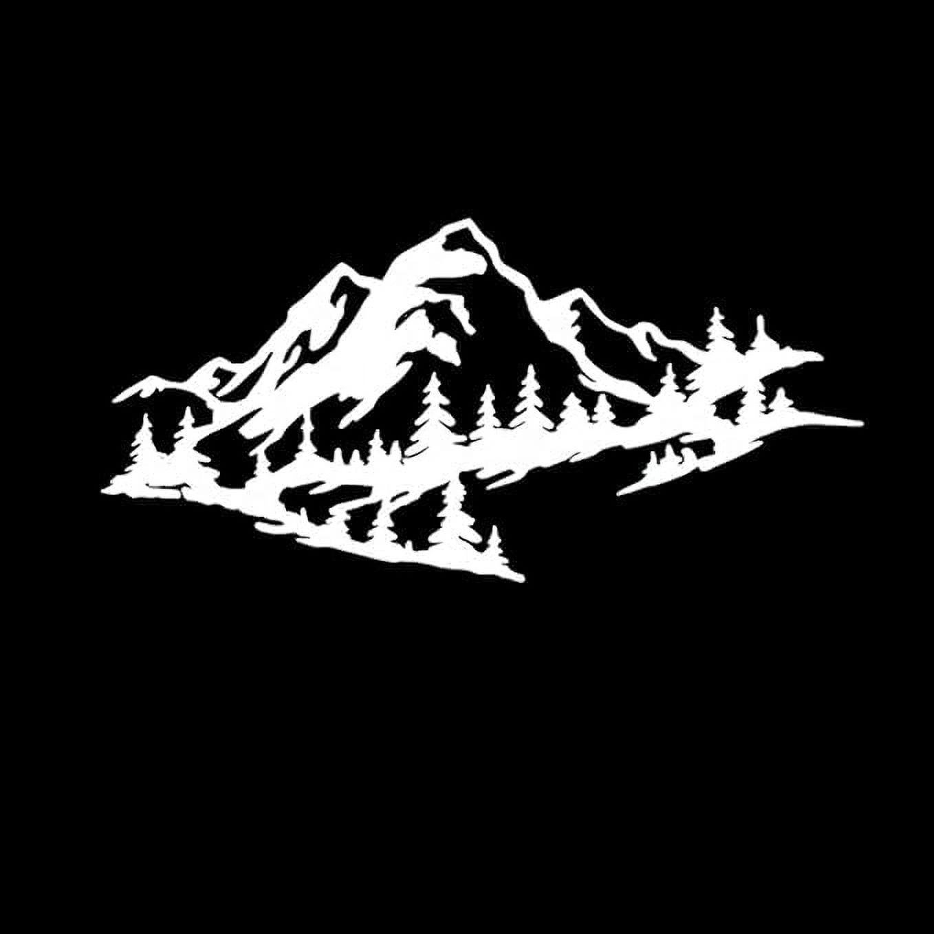 METALPLEX Mountain Range View - Metal Wall Art Home Décor Living Room Office Dining Aluminum ...