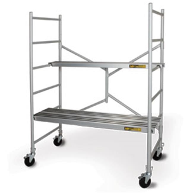 METALTECH Scaffold,4-45/64 ft.L,Aluminum,700 lb. I-CAIRC - Walmart.com