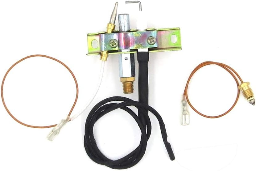 METER STAR LPG Gas Room Heater Pilot Burner Assembly Parts Thermocouple ...