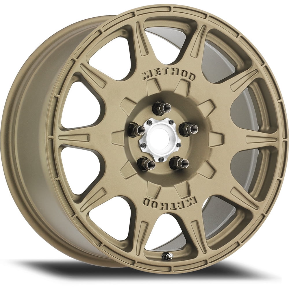 METHOD RACE MR502 RALLY 17X8 5X4.5 38ET 63.4CB GOLD WHEEL Fits select ...
