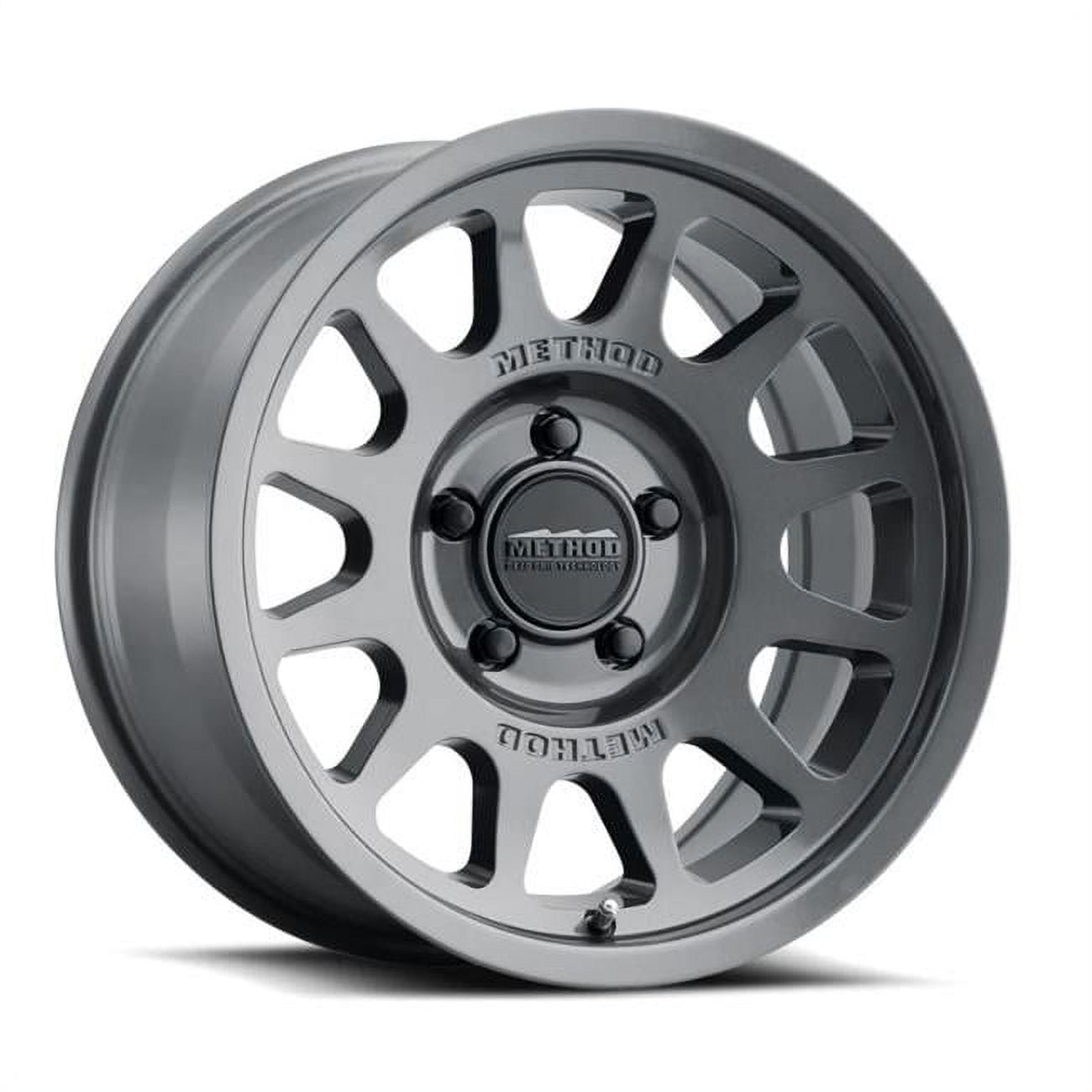 METHOD RACE MR703 BEAD GRIP 17X9 6X5.5 -12ET 130.81CB GLOSS TITANIUM ...