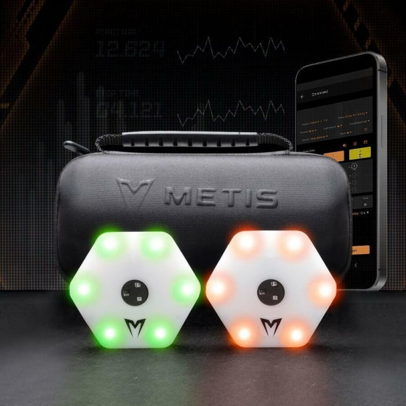 METIS Reaction Training Lights | Speed & Agility Training Tool with App ...