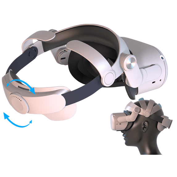 METORY Adjustable Head Strap for Oculus Quest 2, Foldable, Soft, Reduce ...