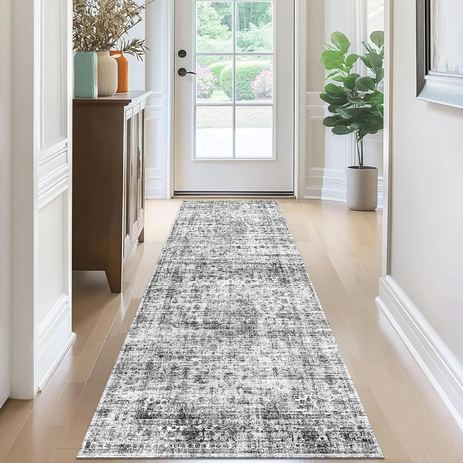 METSAVAIM 2x6 Runner Rug - Ultra Soft Vintage Hallway Runner Rug for ...