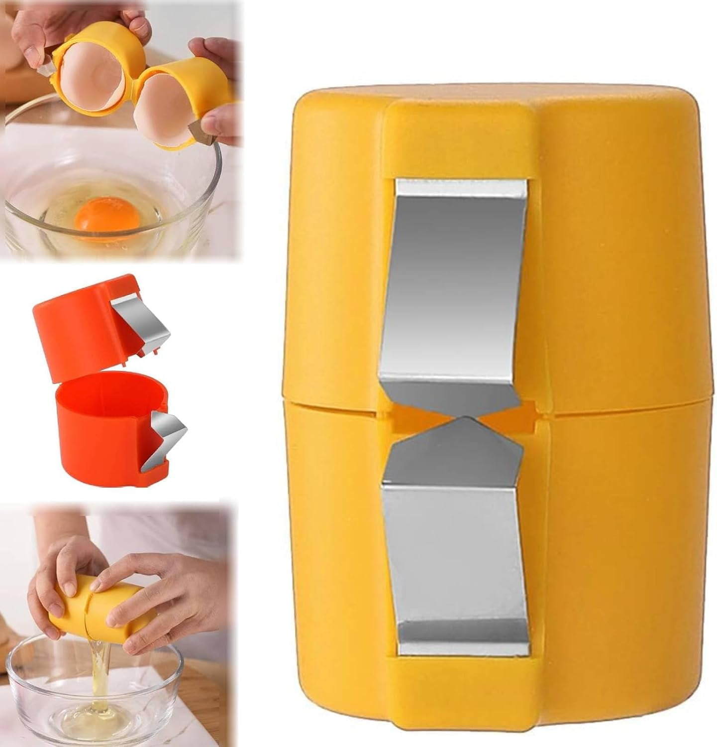 MEUDQU Egg Topper Cutter Tool Egg Cracker Tool Egg Shell Opener Hard ...