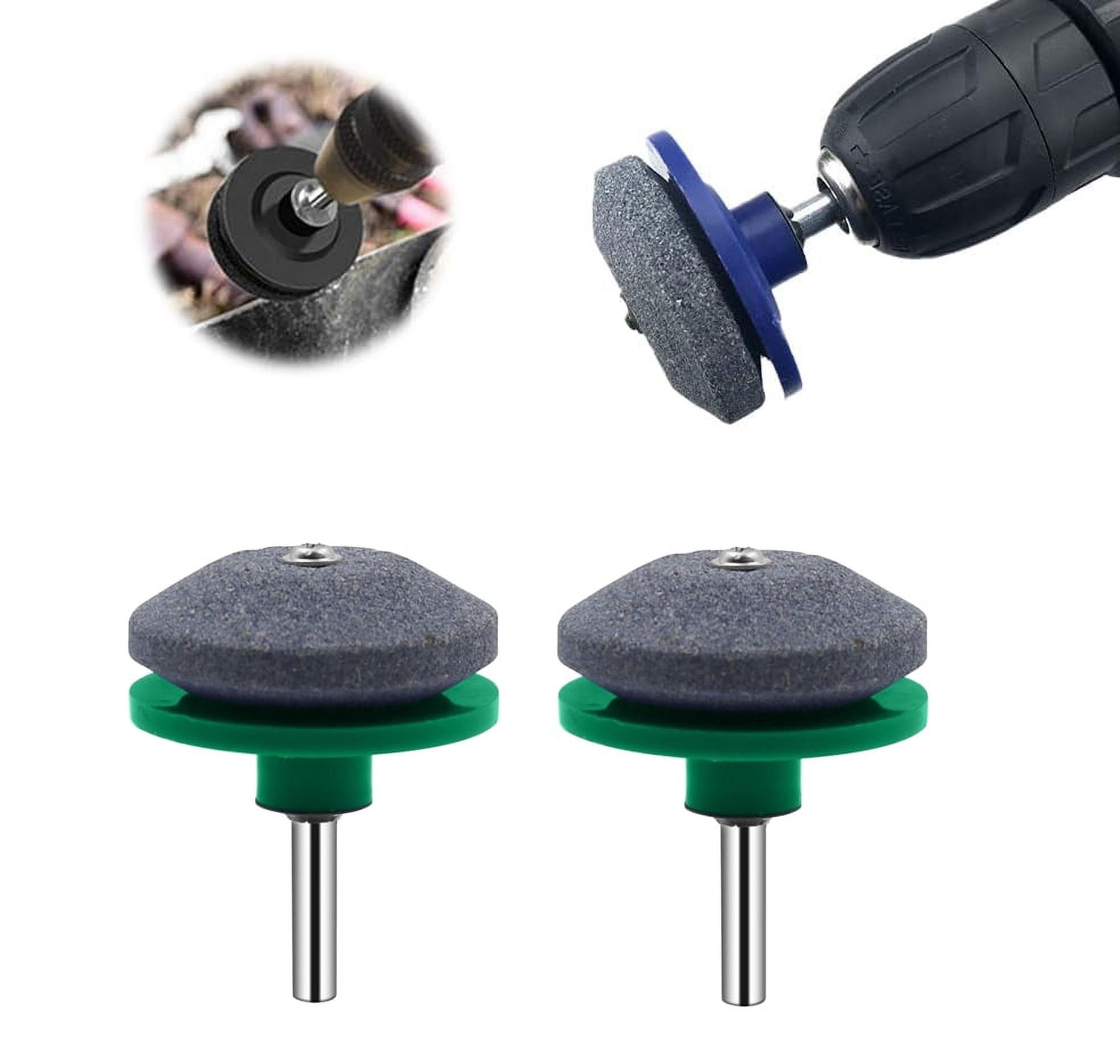 Meudqu Lawnmower Dull Blade Sharpener Lawn Mower Blade Sharpener Tool