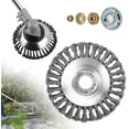 MEUDQU Unbreakable Wired Trimmer Blade, Indestructible Steel Wire Brush ...
