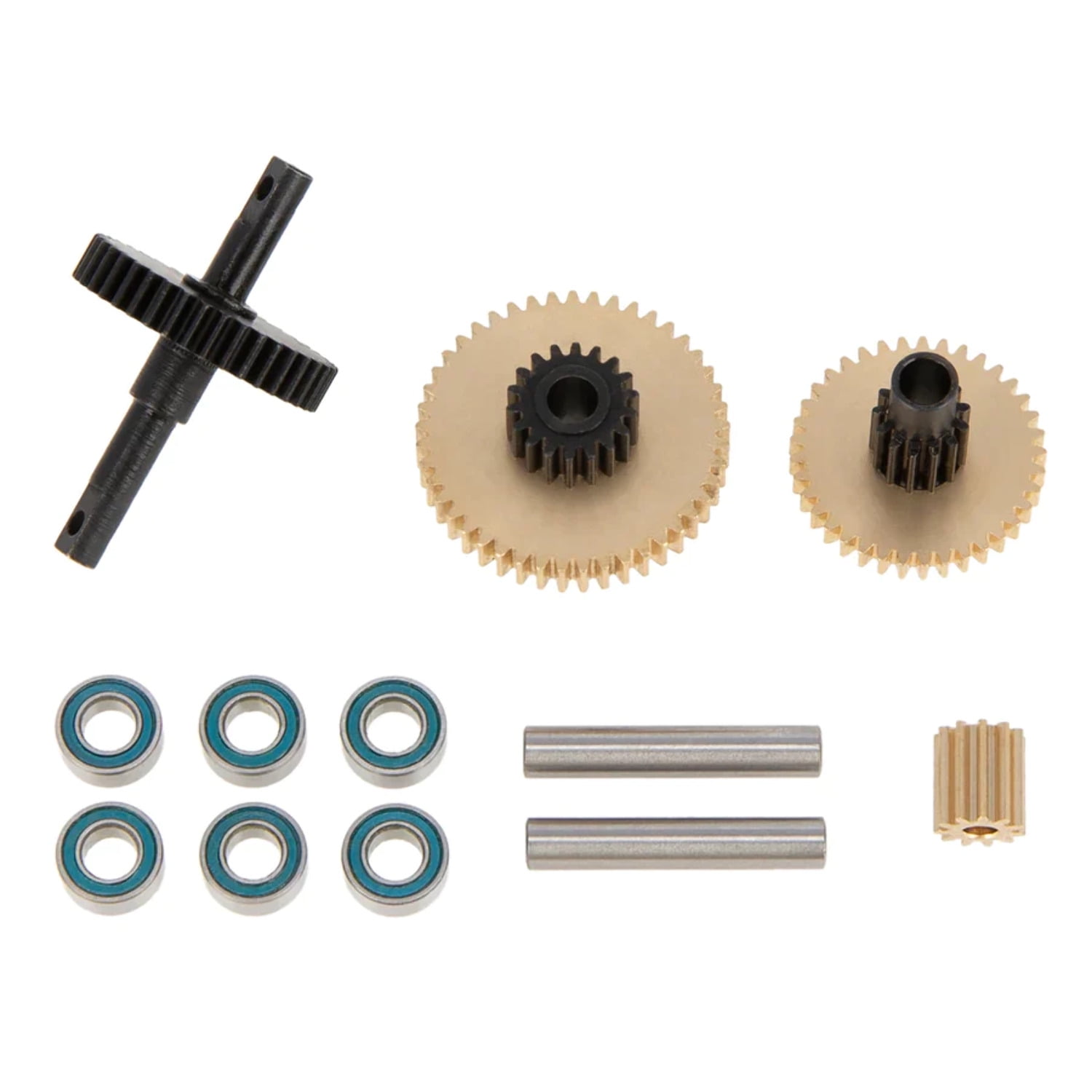 MEUS RACING Steel Low Range Transmission Gear Set Upgrade Parts for TRX ...