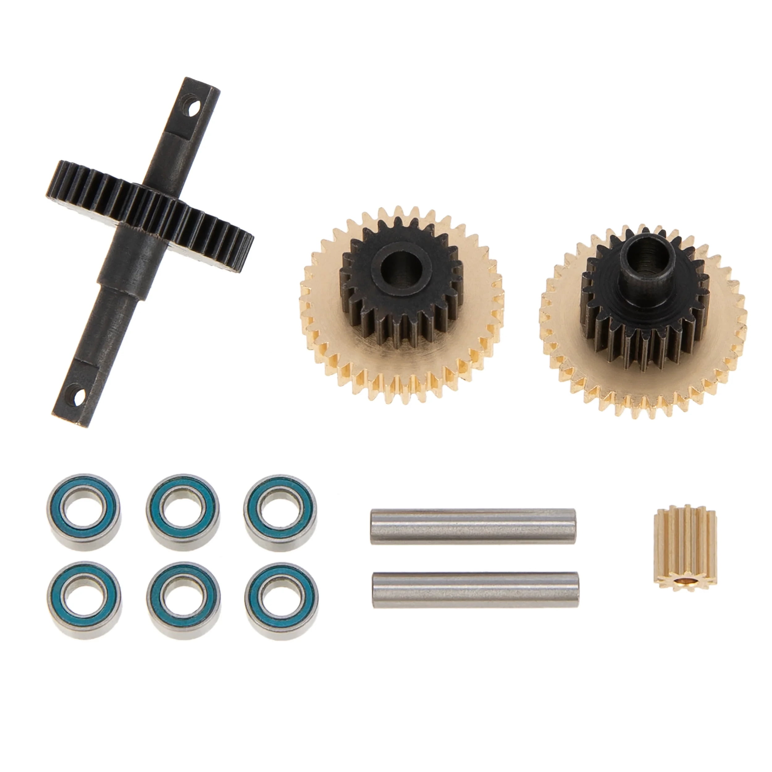 MEUS RACING Steel Low Range Transmission Gear Set Upgrade Parts for TRX ...