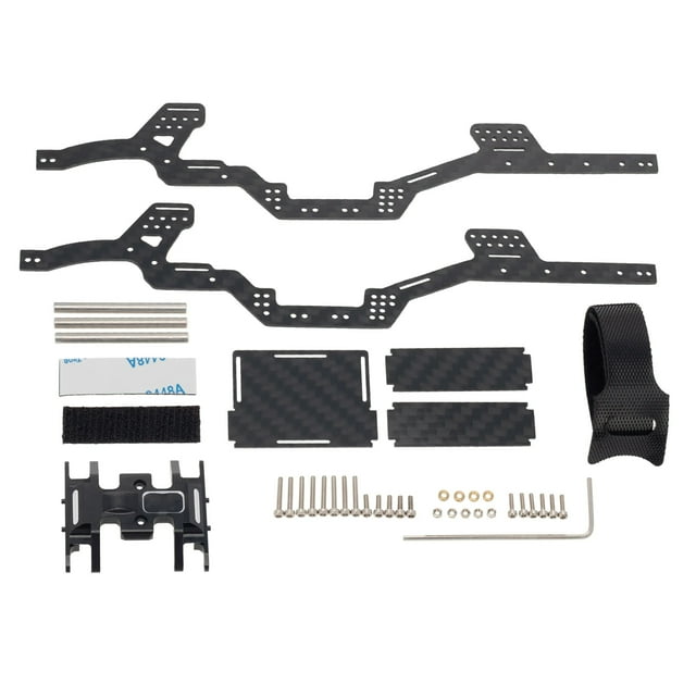 MEUS Racing LCG Carbon Fiber Chassis Kit Frame Girder, Low Center of Gravity Carbon Fiber Frame ...