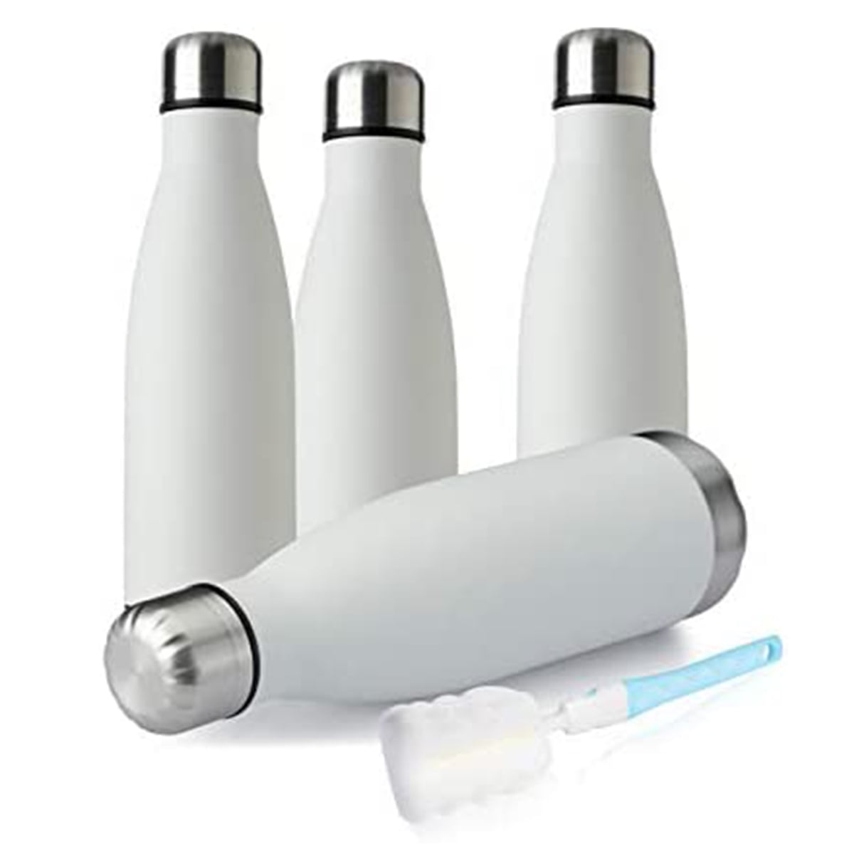 MEWAY 20oz Insulated Stainless Steel Water Bottle, Leak-Proof, Double ...