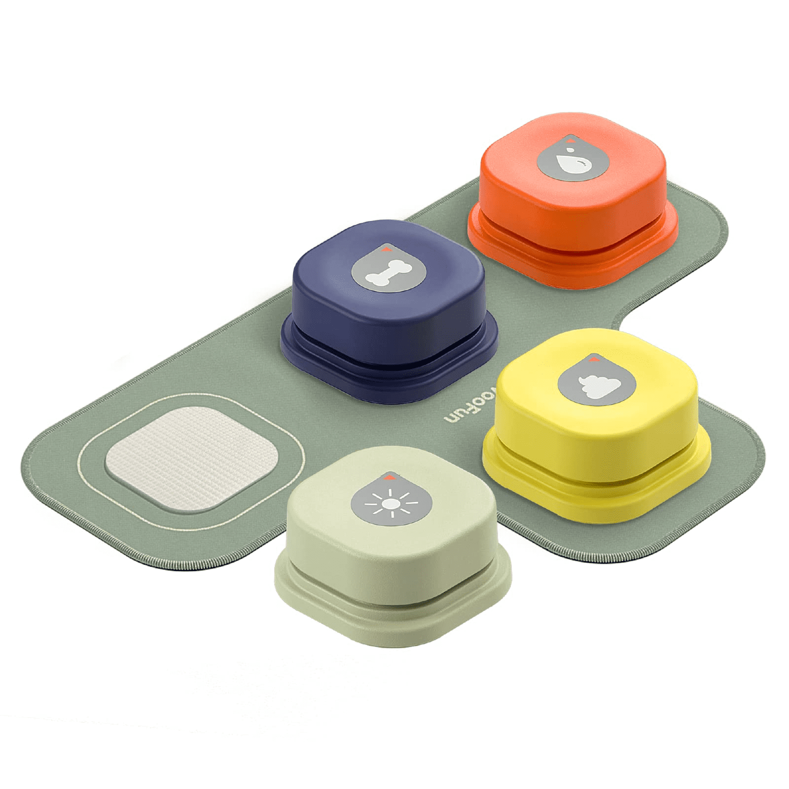 MEWOOFUN Dog Button Record Talking Pet Communication Vocal Training ...