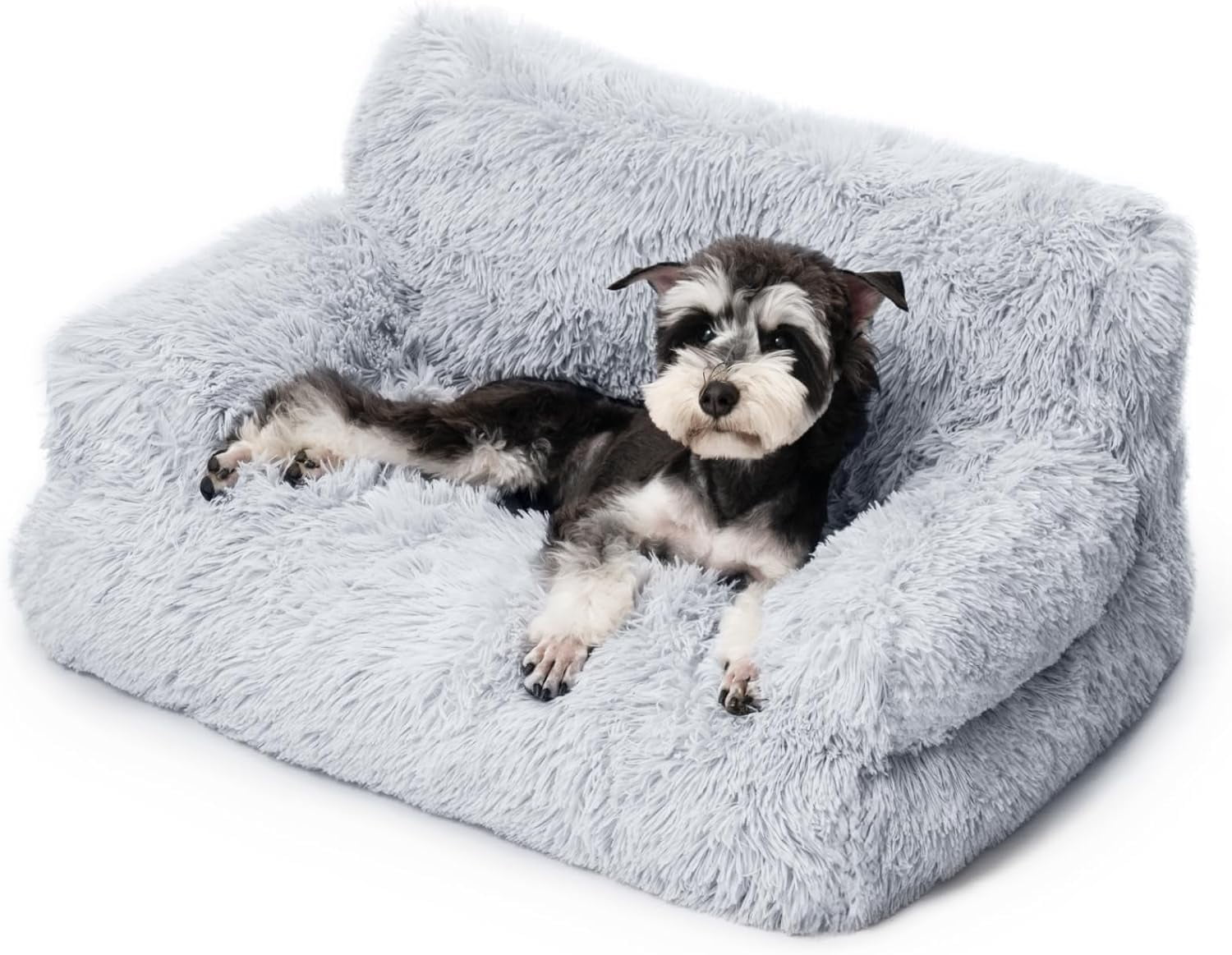 MEWOOFUN Dog Couch, Small Dog Bed with Removable Washable Cover, Cute ...