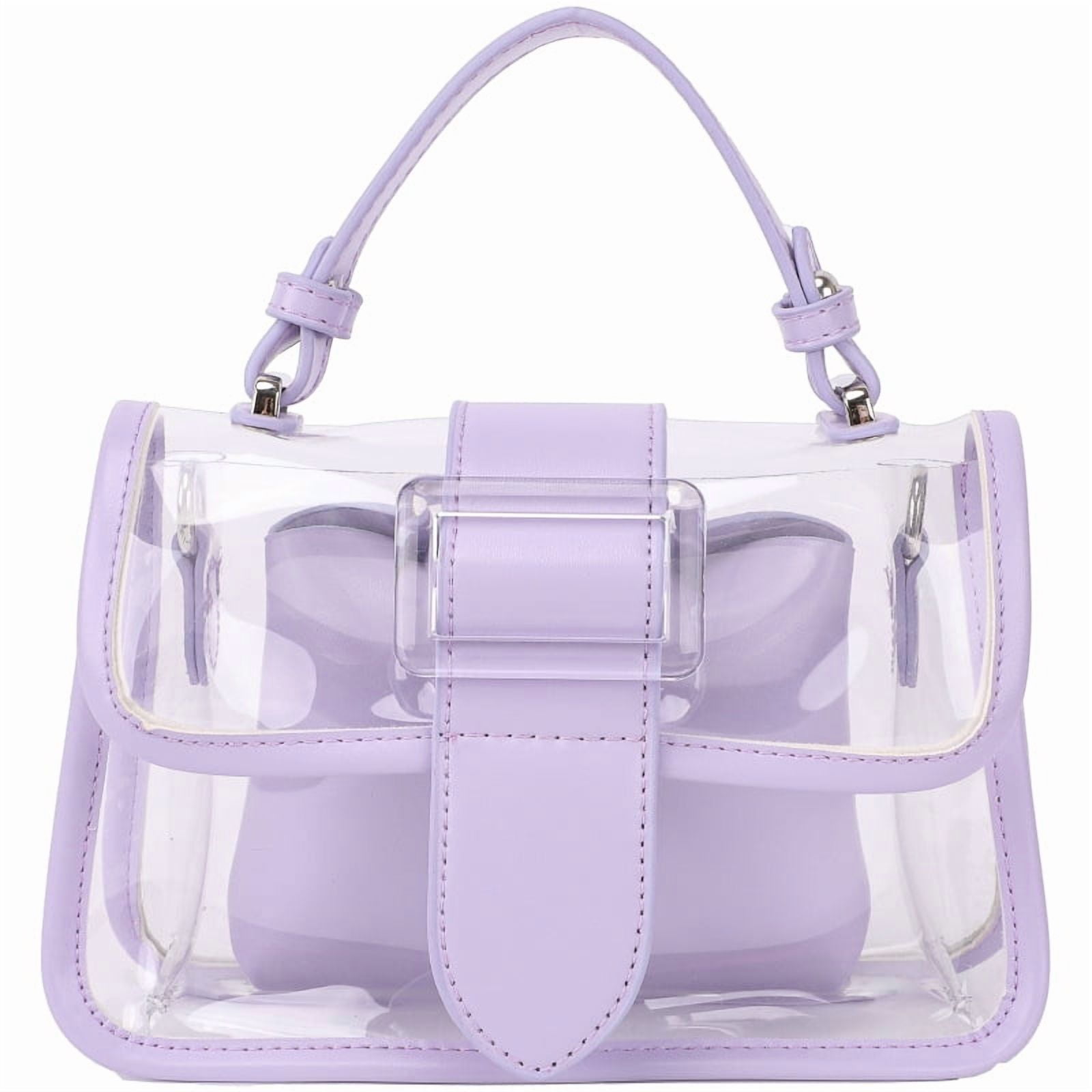 MEYSE Clear Bag Stadium Events Women 2025 Trendy PVC See Through Purses ...