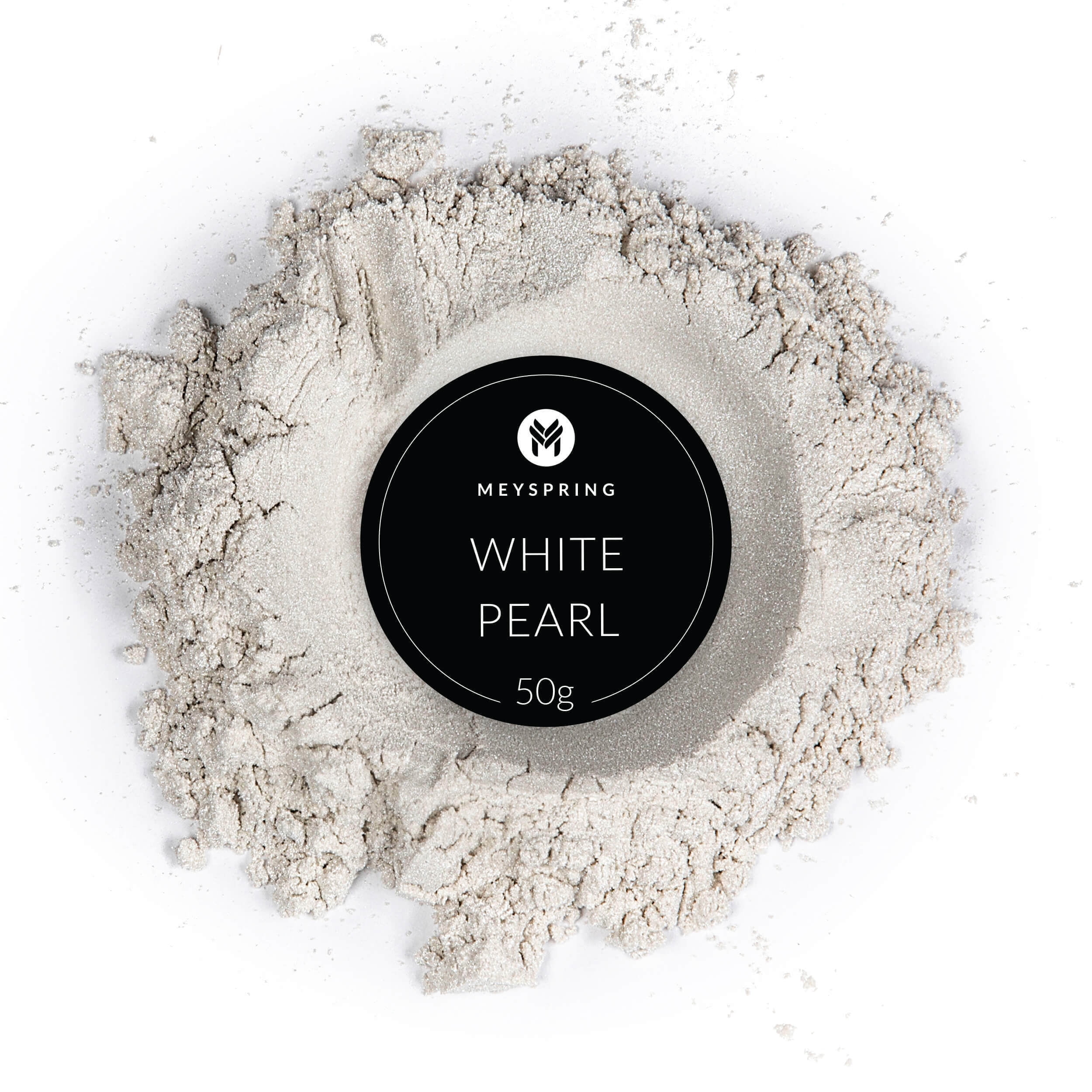 FIREDOTS Pearl White Mica Powder - 100 grams - Epoxy Color Pigment ...