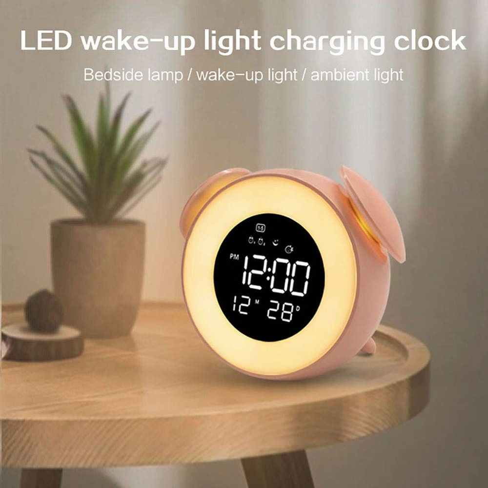 MEZ01 2025 digital clock alarm clock bedside table clock electronic ...