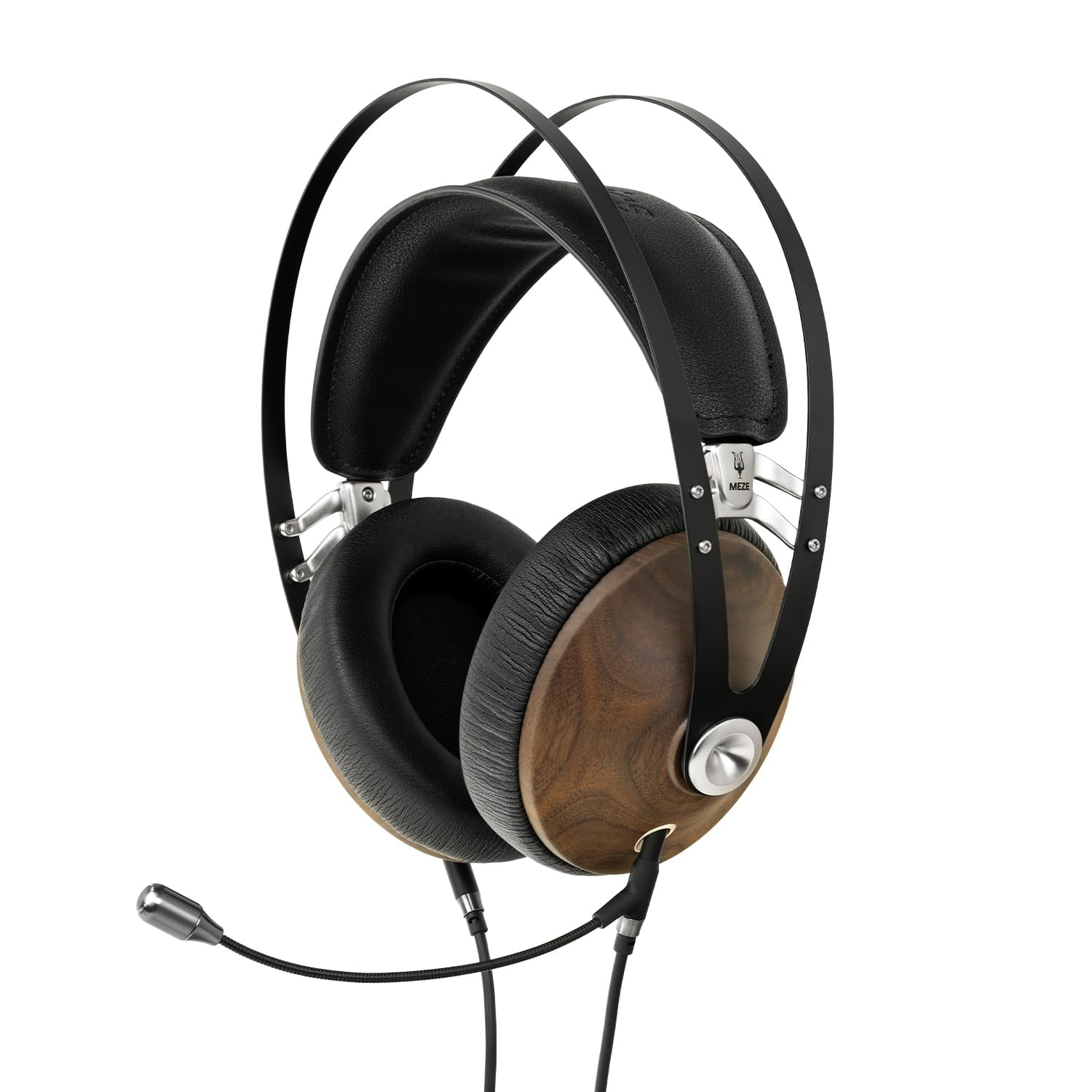MEZE AUDIO | 99 Classics Walnut Silver | Wooden Closed-Back Headphones ...