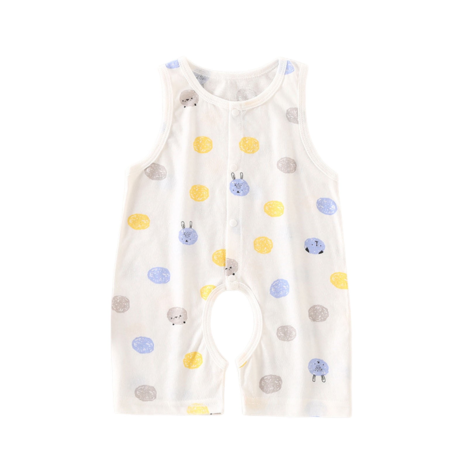 MEZZALL Boys Romper Jumpsuit O-neck For Outdoor Summer Wear Comfortable ...