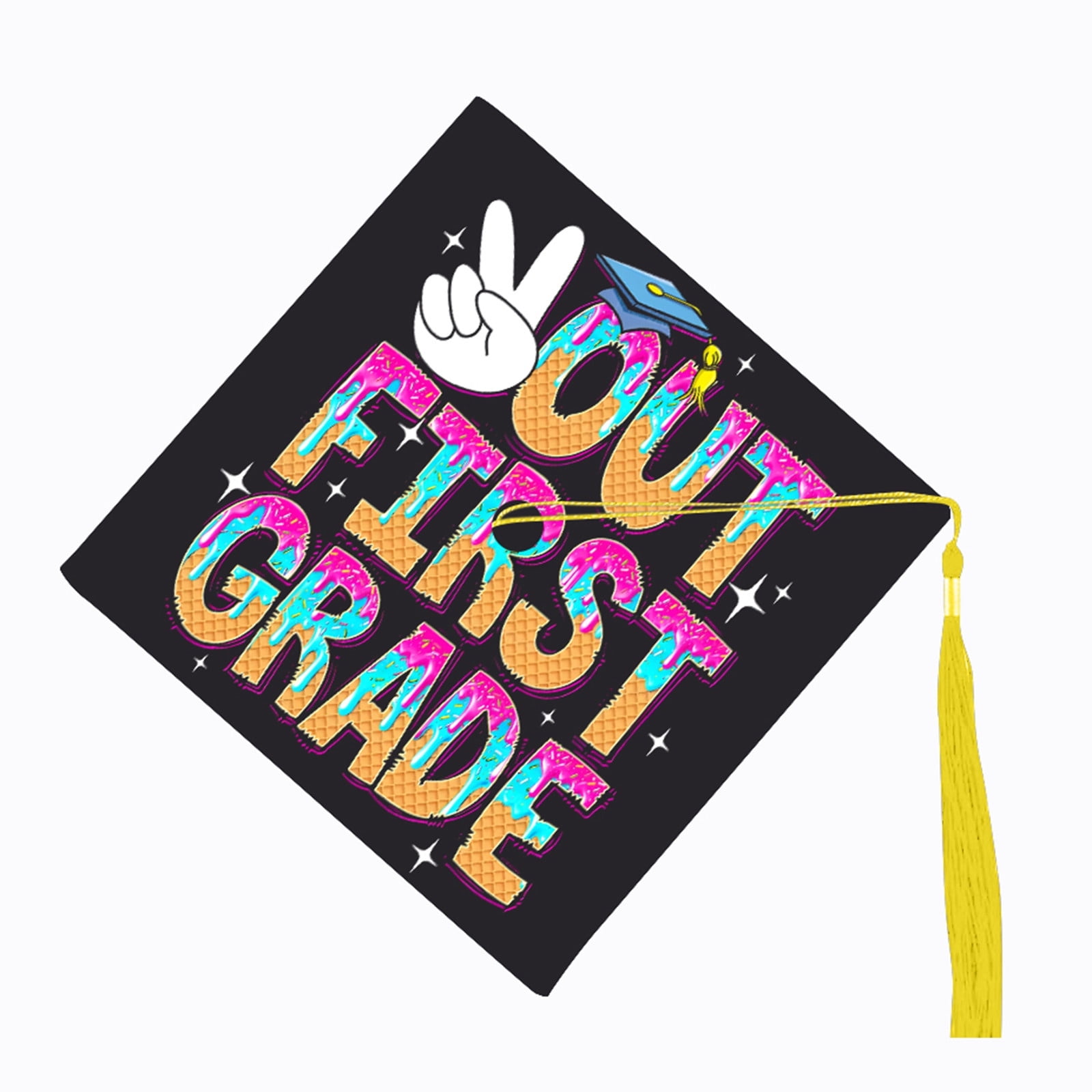 MEZZALL Children Graduation Hat 1-Piece Kindergarten Graduation Hat ...