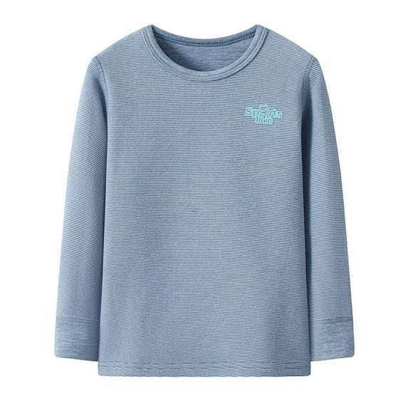 MEZZALL Girls Winter Sleepwear T-Shirts Soft Pajama Tops Cozy Long ...