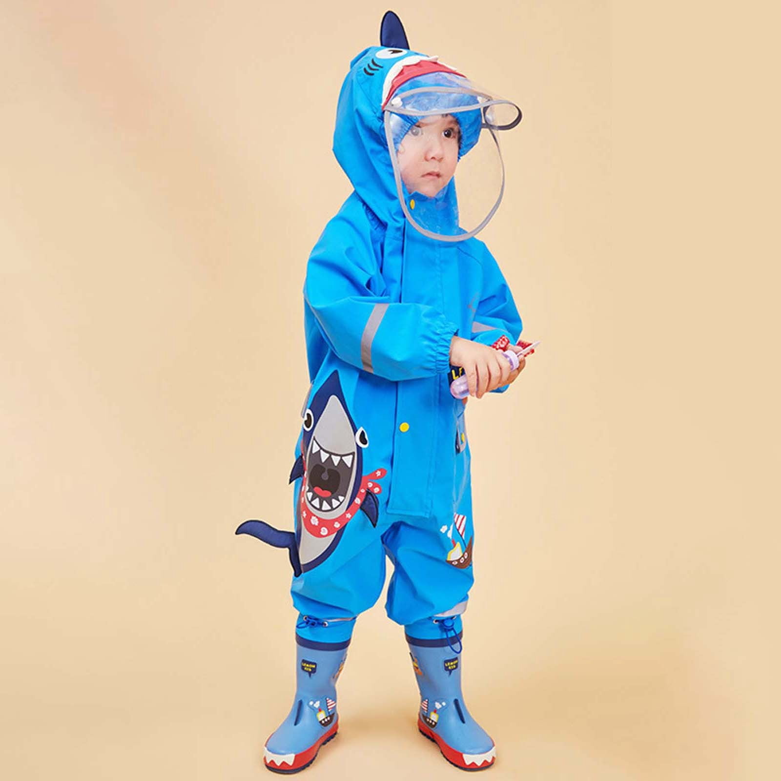 MEZZALL Kids Rainwear Toddler Boys Girls Rainwearcoat Lightweight ...