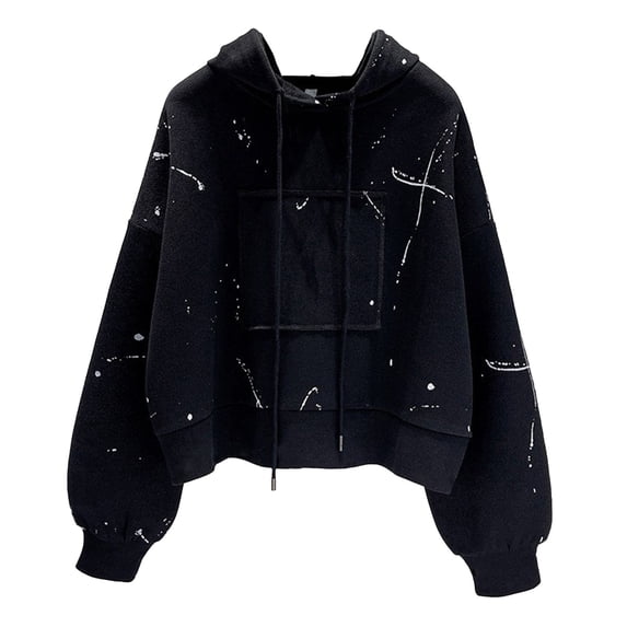 MEZZALL Sweatshirts For Women Solid Color Long Sleeve Hoodies Casual ...