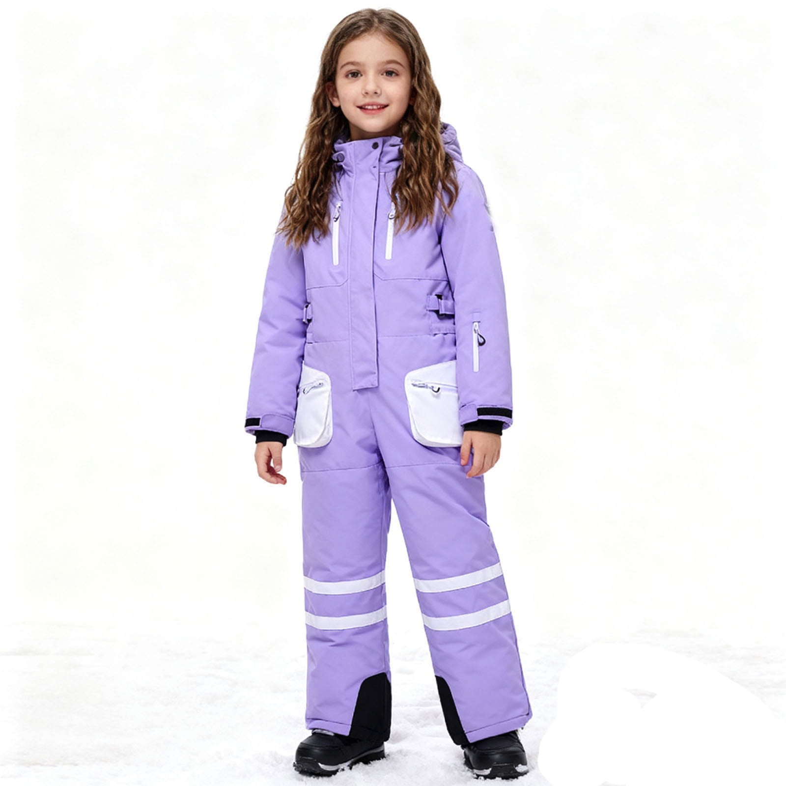 MEZZALL Toddler Boys All Season Insulated Snowsuit Jumpsuit For Skiing ...