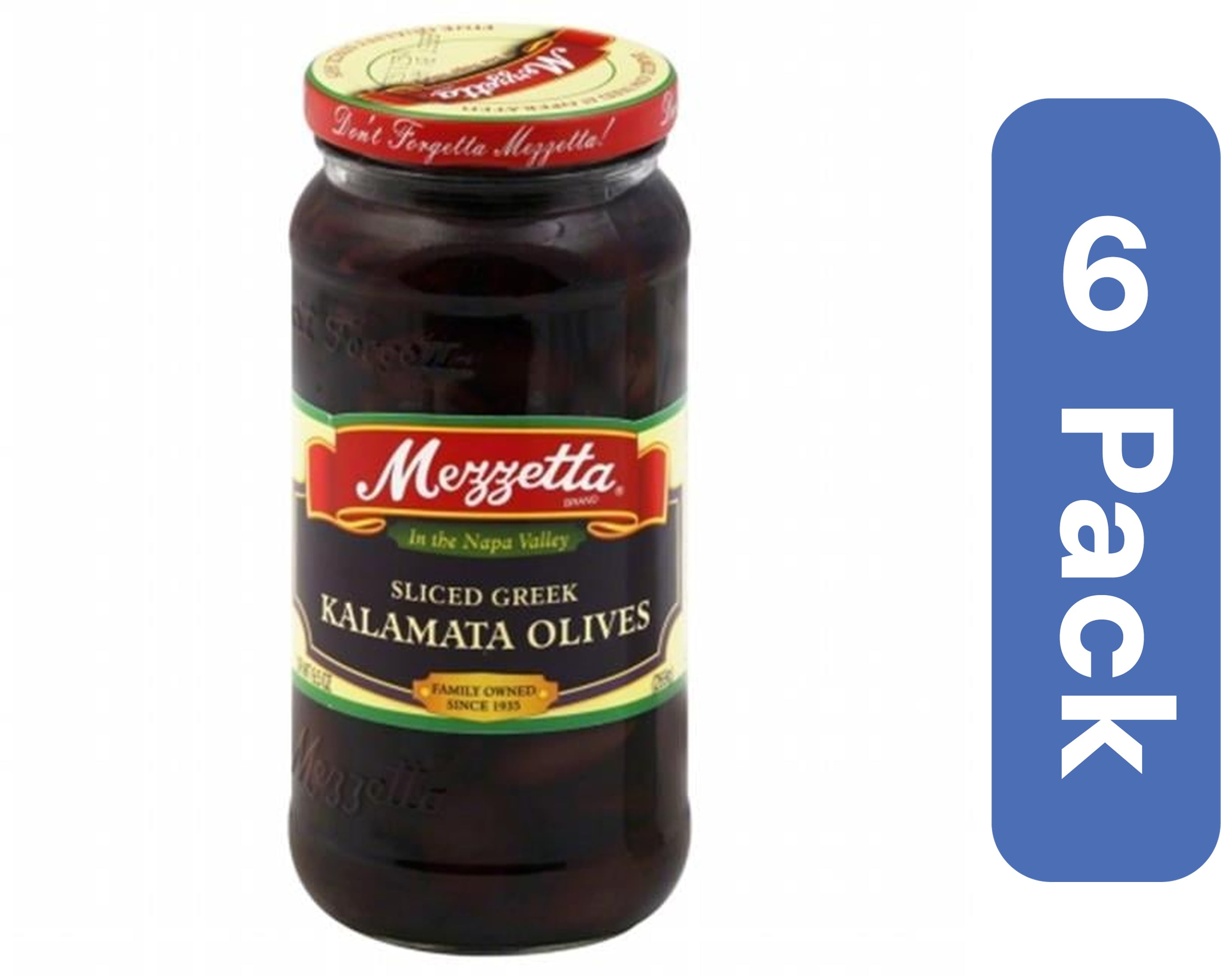MEZZETTA MEZZETTA OLIVE KALAMATA SLC - Pack of 6 - 9.5 OZ - Walmart.com