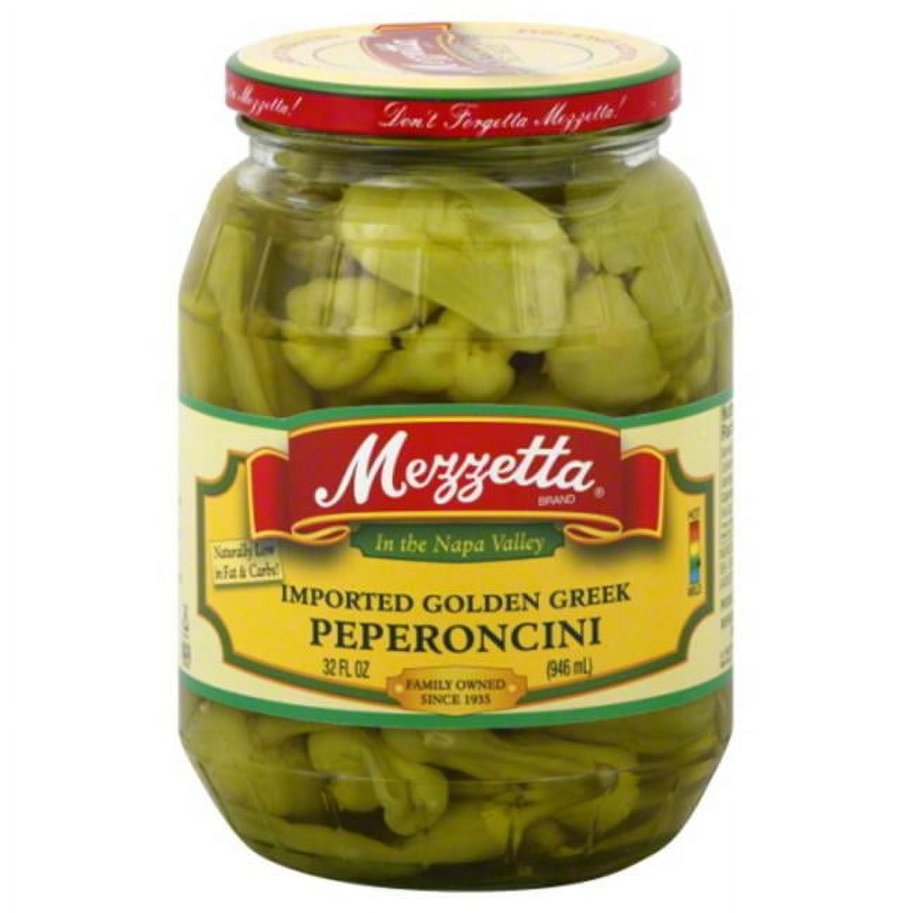 MEZZETTA PEPPERONCINI GLDN GRK IMPRTD-32 OZ -Pack of 6 - Walmart.com