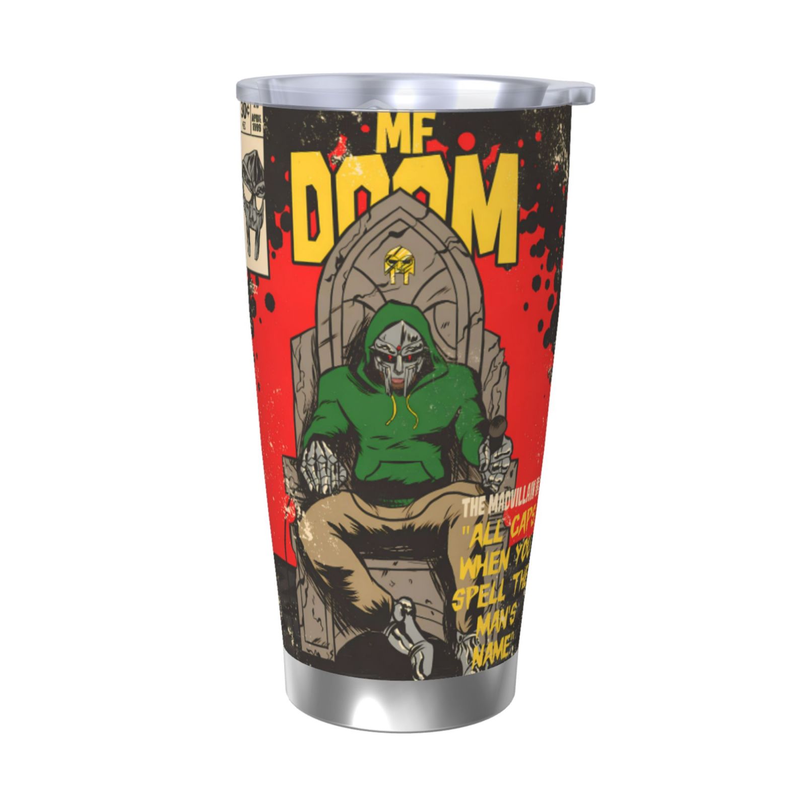 MF DOOM20oz Tumbler, Stainless Steel Vacuum Insulated Coffee Travel Mug ...