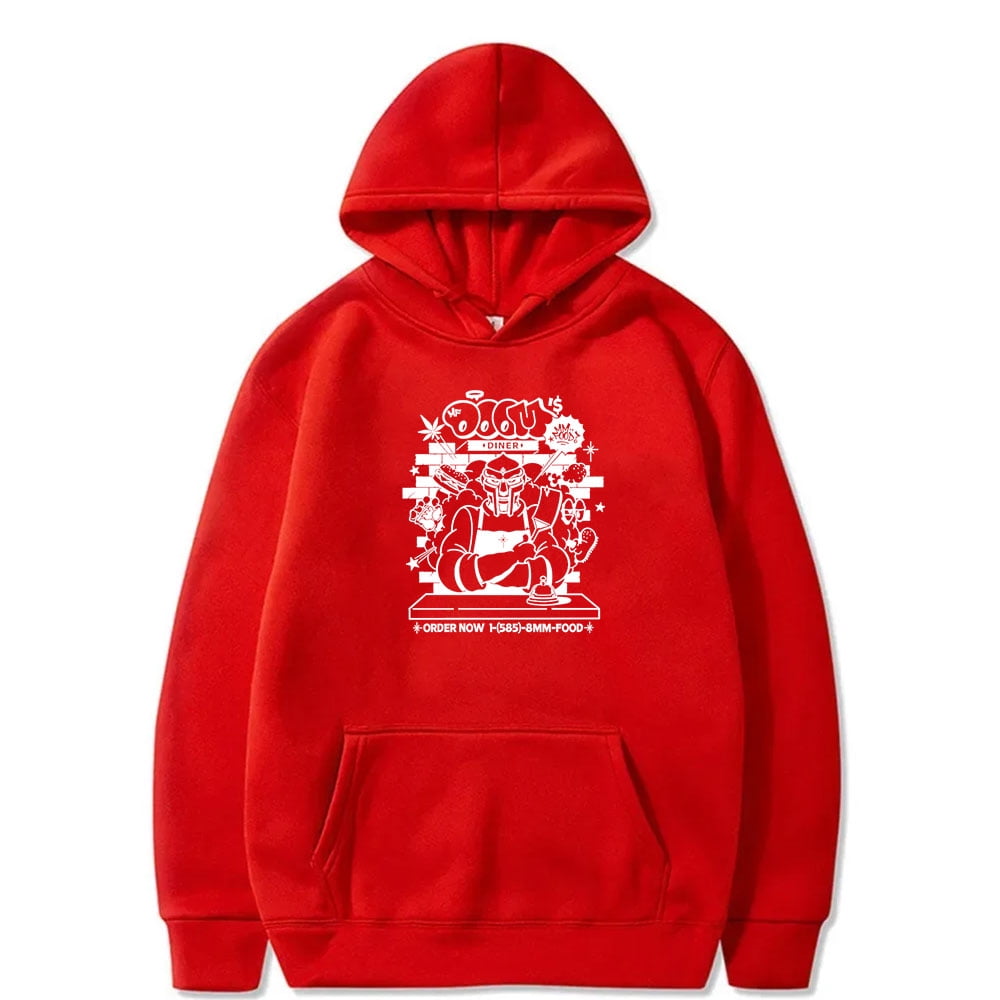 MF Doom Chef Hoodies Mm Food Logo Pullovers Cosplay Women Men Fashion ...