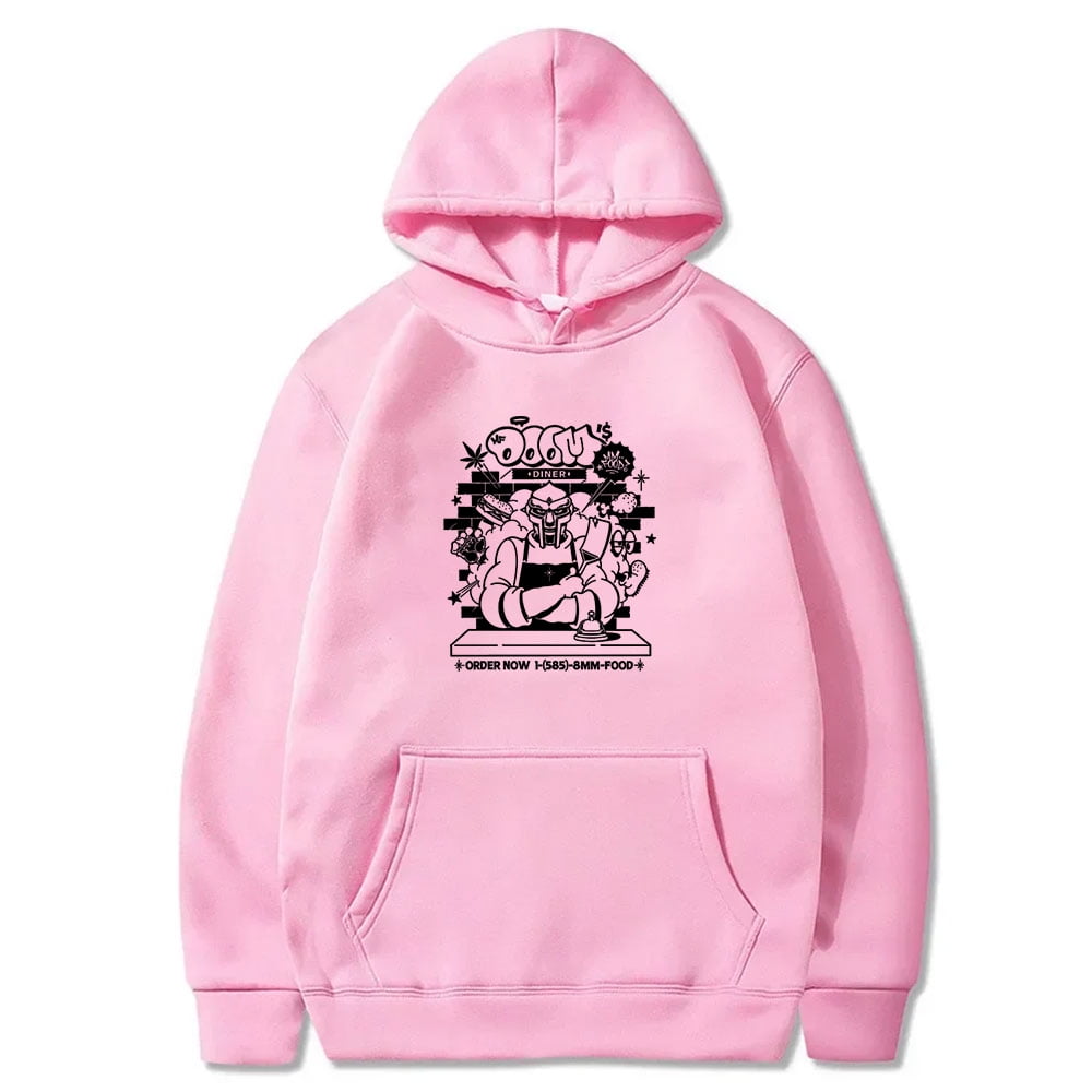 MF Doom Chef Hoodies Mm Food Logo Pullovers Cosplay Women Men Fashion ...