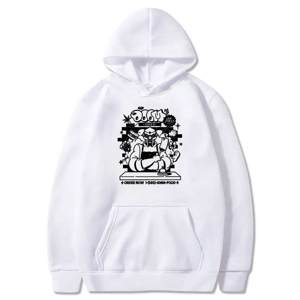 MF Doom Chef Hoodies Mm Food Logo Pullovers Cosplay Women Men Fashion ...