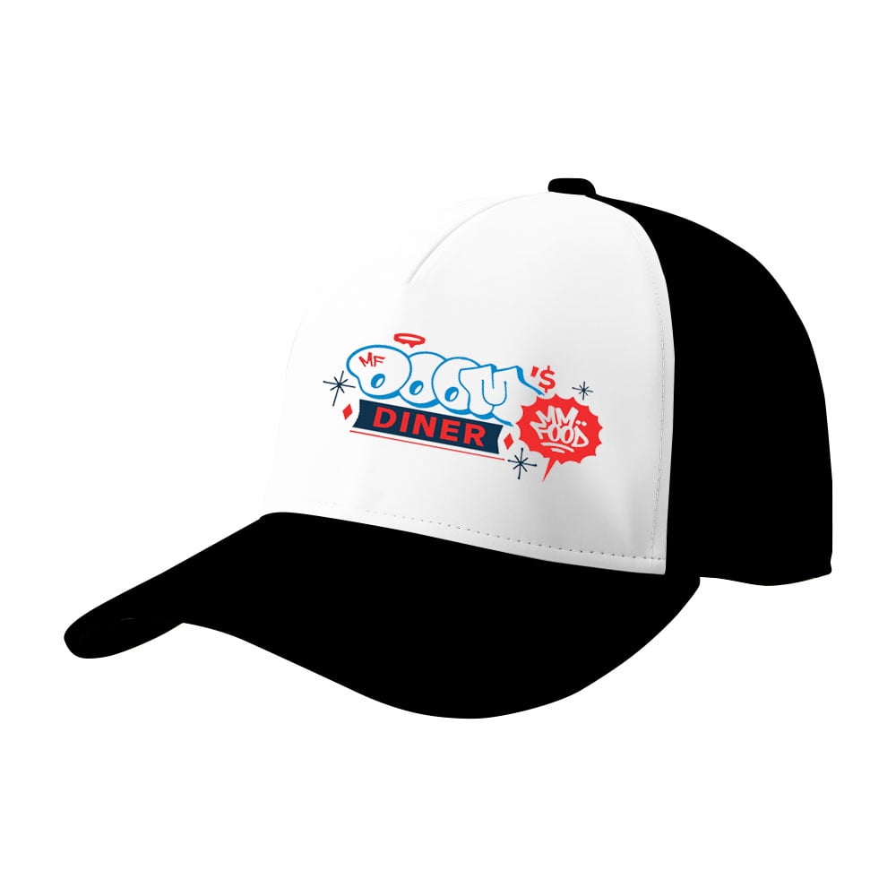 MF Doom Diner Hats Mm Food Album Logo Merch Baseball Caps Unisex ...