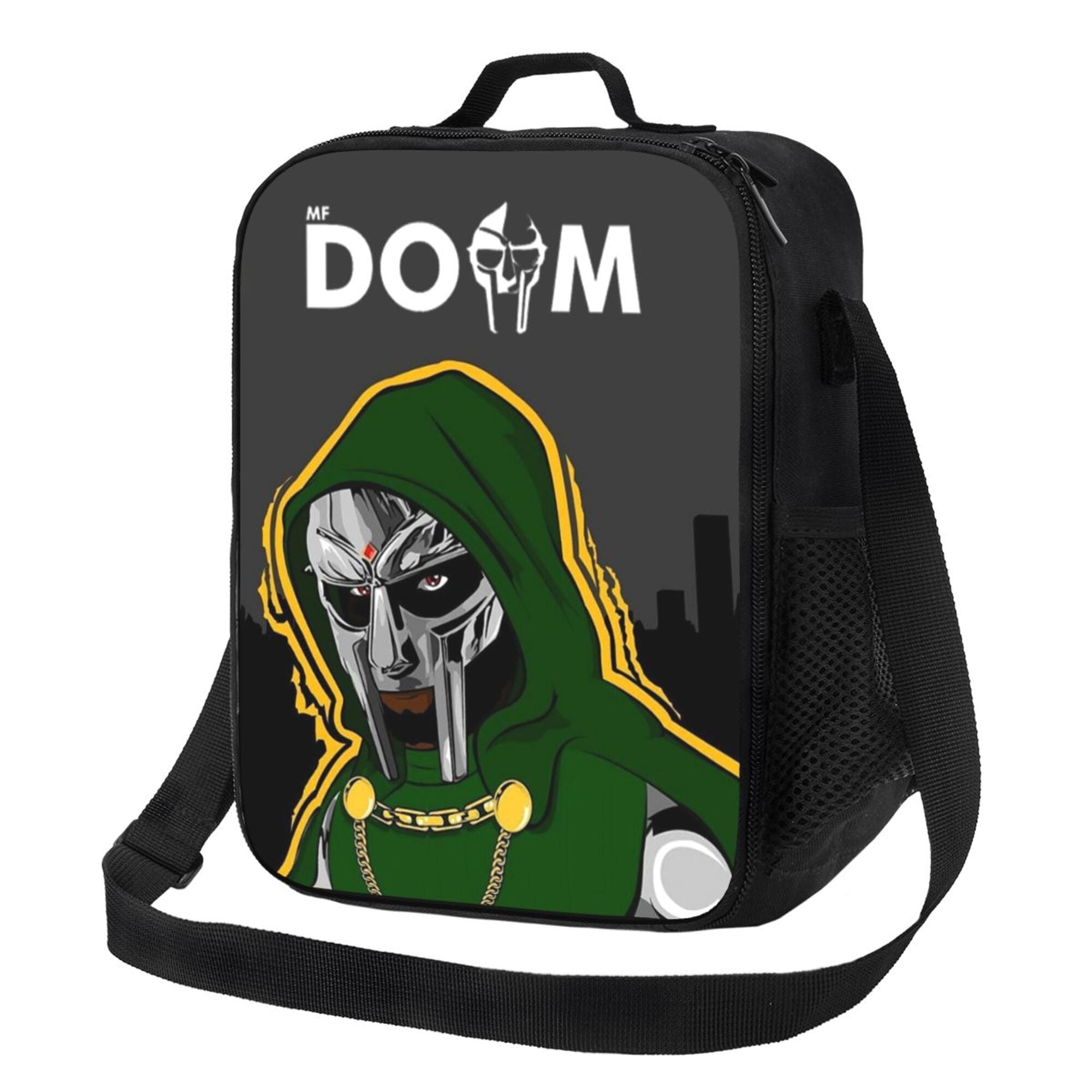 MF Doom Insulated Lunch Bag Lunch Box Lightweight Durable Lunch Tote Bag Portable Reusable Lunch ...
