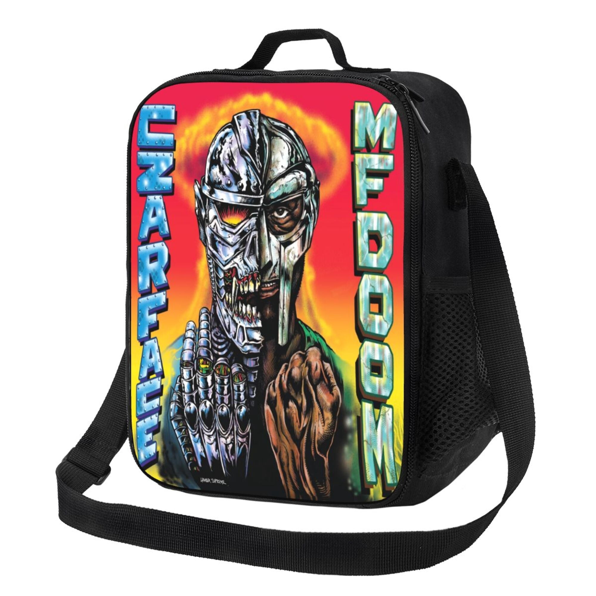 MF Doom Insulated Lunch Bag Lunch Box Lightweight Durable Lunch Tote ...