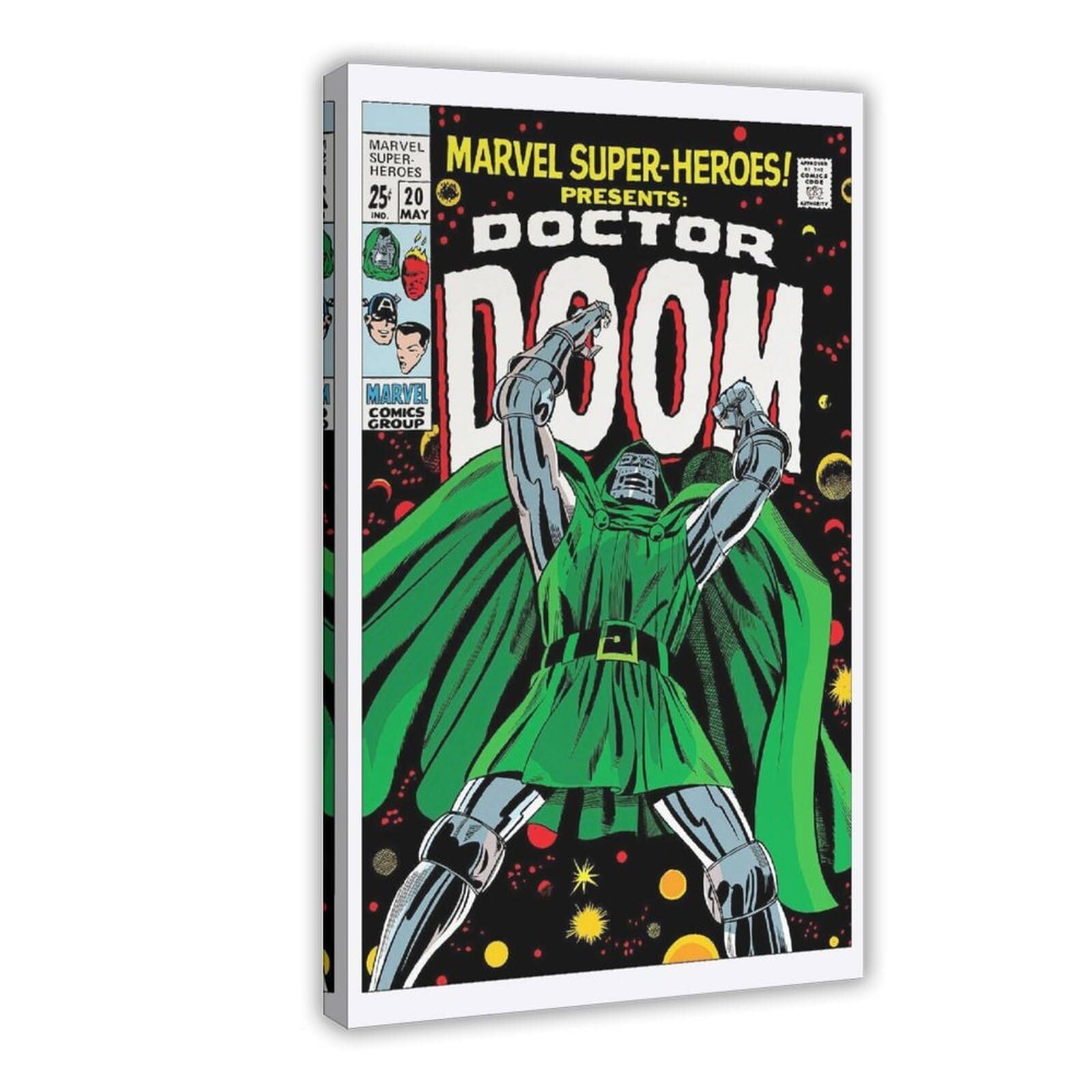 MF Doom Retro Poster HD Canvas Posters on Canvas Wall Art Poster for ...