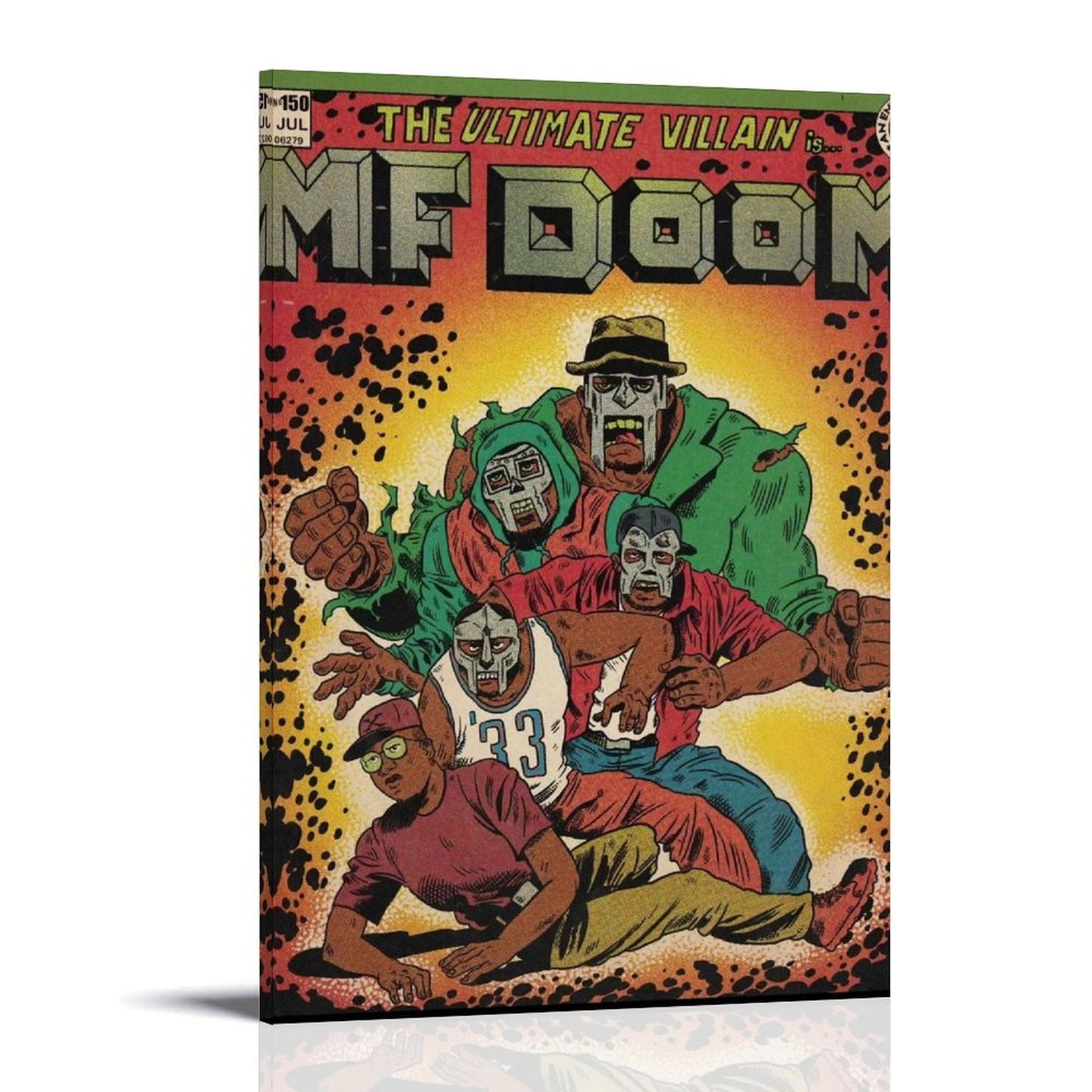 MF Doomsday (1) Painting Vintage Poster Picture Print Wall Art Poster ...