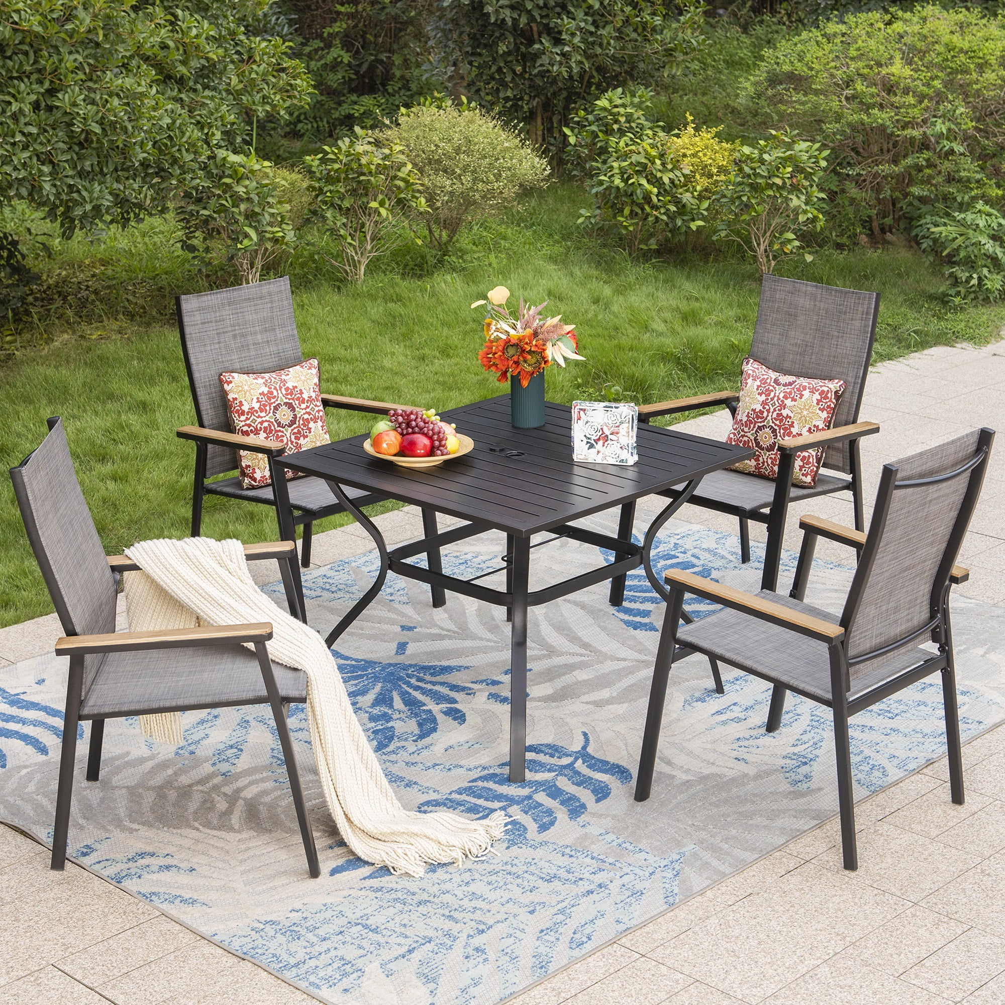 Walmart 5 piece patio set store