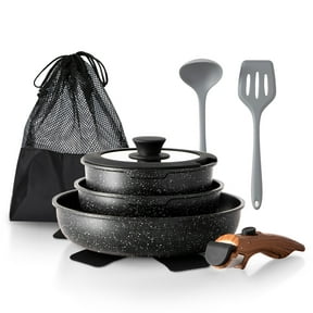 Free Shipping! The Pioneer Woman Ceramic Cookware Set 12-Piece Non ...