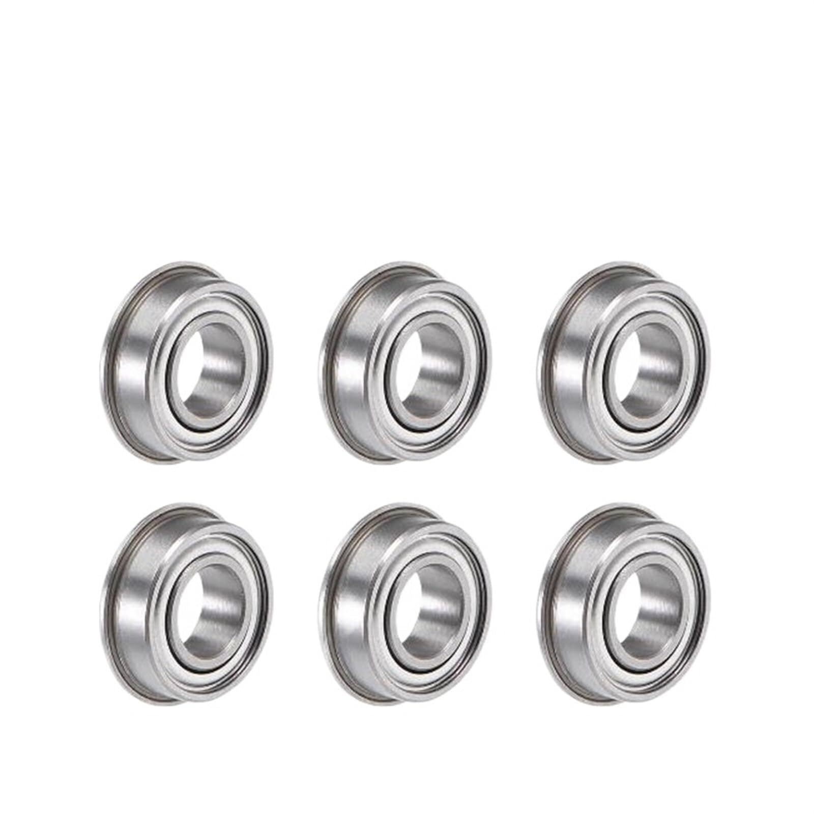 MF128ZZ Bearing 10/20/50PCS ABEC-5 8 * 12 * 3.5 mm Miniature Flanged ...