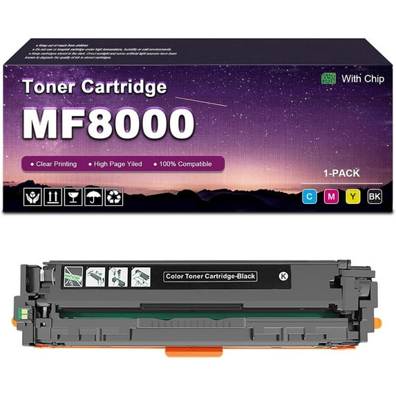 MF8000C Toner Cartridge Replacement (with Chip) for Canon MF8000C ...