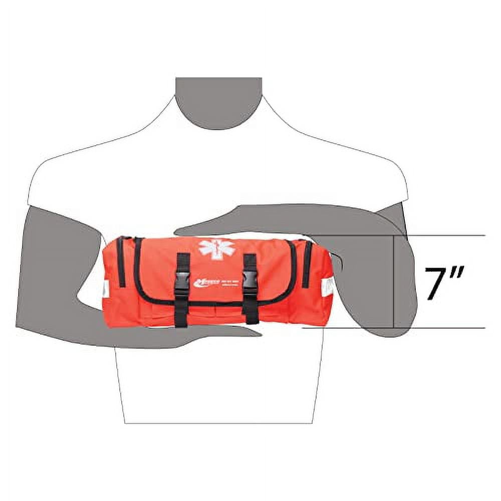 MFASCO Portable Large First Aid Kit - Fully Stocked EMT Style Bag, 250 ...