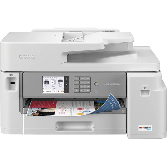 MFC-J5855DW INKvestment Tank Color Inkjet All-in-One Printer with up to ...