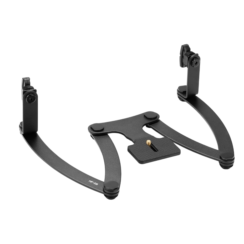 MFDB Flexible Double Head Mini Flash Holder for MF12-DK1 Enhancing ...